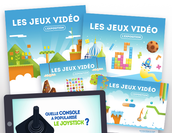 Exposition itinérante pour découvrir les Jeux Vidéo - KINEXPO